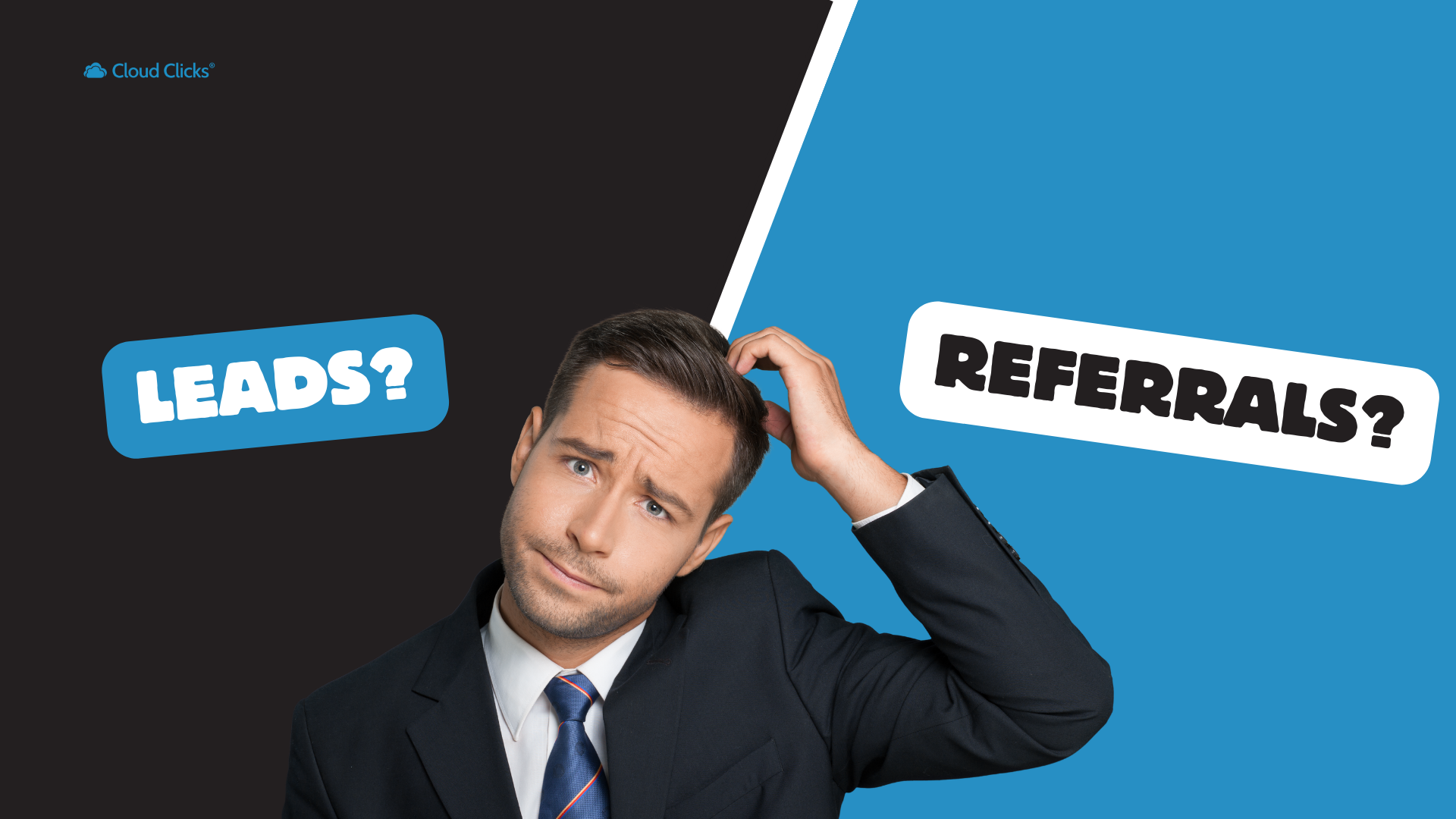 The difference between leads and referrals